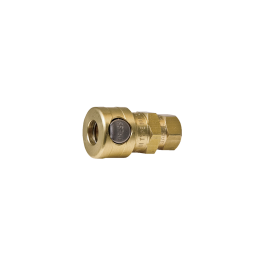 Jamec Pem 330 Series Female Twin Button Coupling 1/4 BSP - WeldQuip