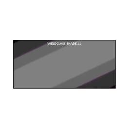 Shade 11 Welding Lens 108mm x 51mm | Premium Protection for Welding Tasks - WeldQuip