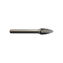 Garryson 10mm x 19mm D-Cut Carbide Burr – Ball Nosed Tree - WeldQuip