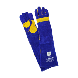 Duralloy Premium Blue Extend/Cuff MIG Gloves 680mm Long - WeldQuip