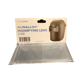Duralloy Magnifying Lens 2.0x – High-Quality Magnification for Welding ...