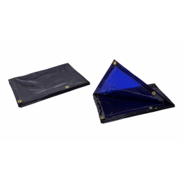 Duralloy Welding Screen Blue 1.8m x1.8m - WeldQuip