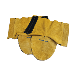 Duralloy Leather Spat Self-Bending Fit | WeldQuip Australia - WeldQuip